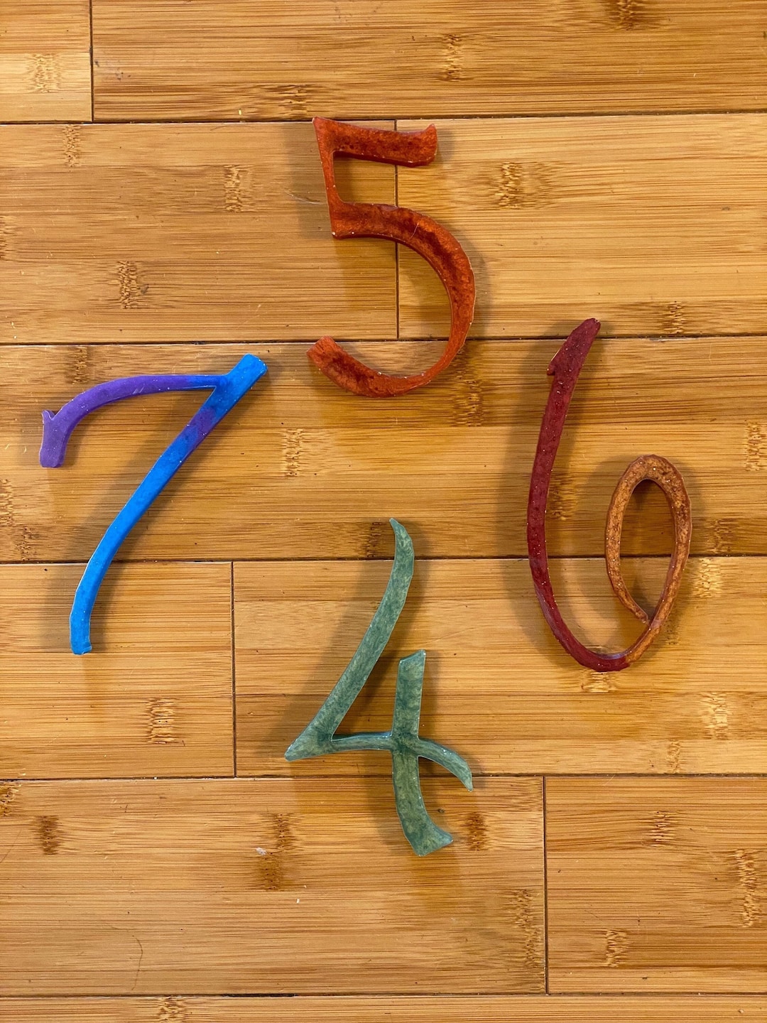 House/mailbox Numbers - Vivid 3D Numbers for House Address, Mailbox, or ...