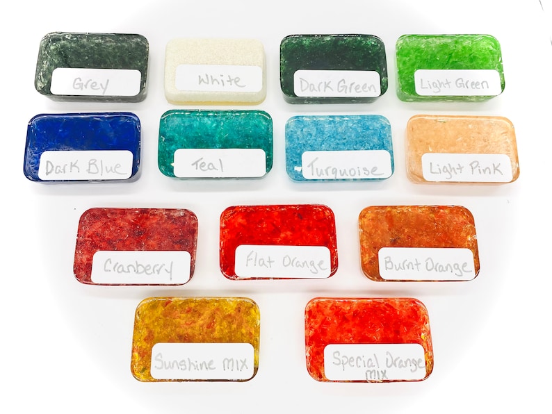 Glass Numbers- House Address, Mailbox, or Door Numbers; Resin and ...