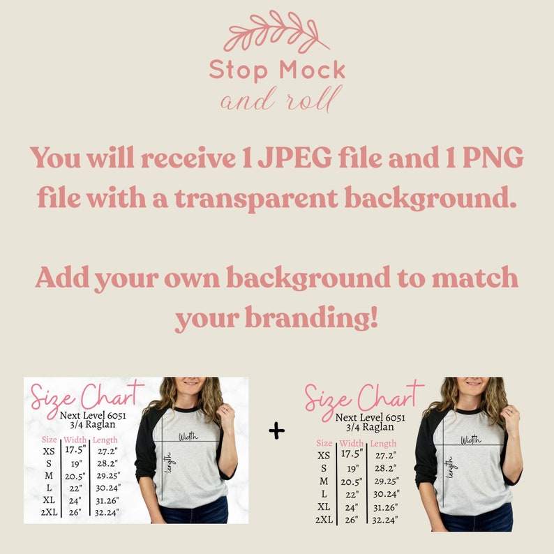 6051 Size Chart Next Level 6051 Size Chart 6051 Model Size - Etsy