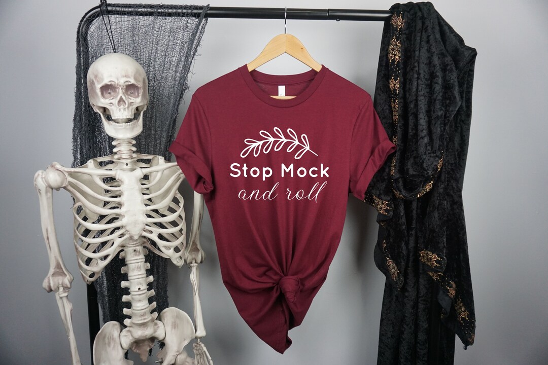 Bella Canvas 3001 Maroon Mockup, Halloween Mockup, 3001 Fall Mock up ...