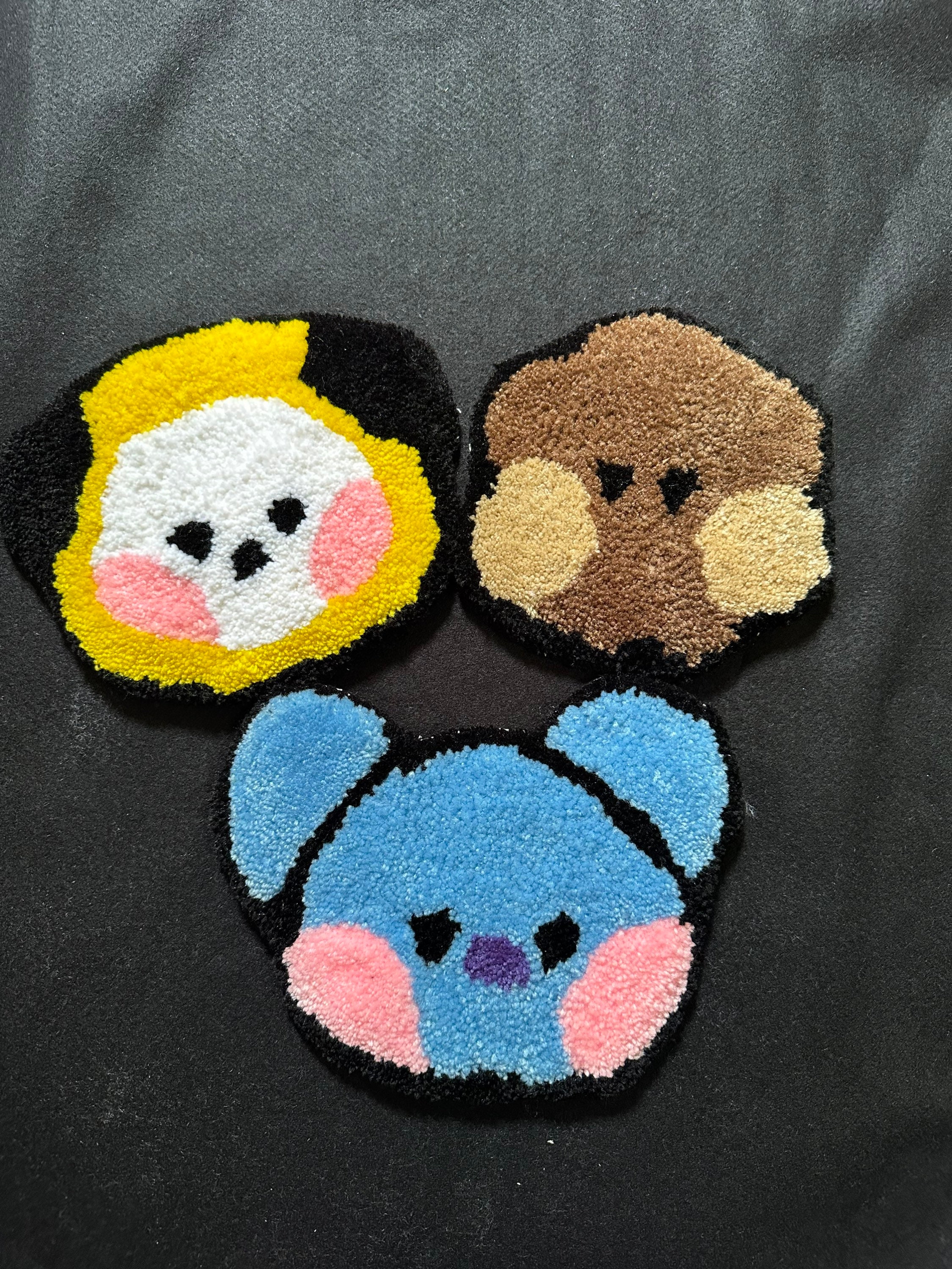 BT21 Minini Coasters Bt21 Shooky Koya Chimmy - Etsy Canada