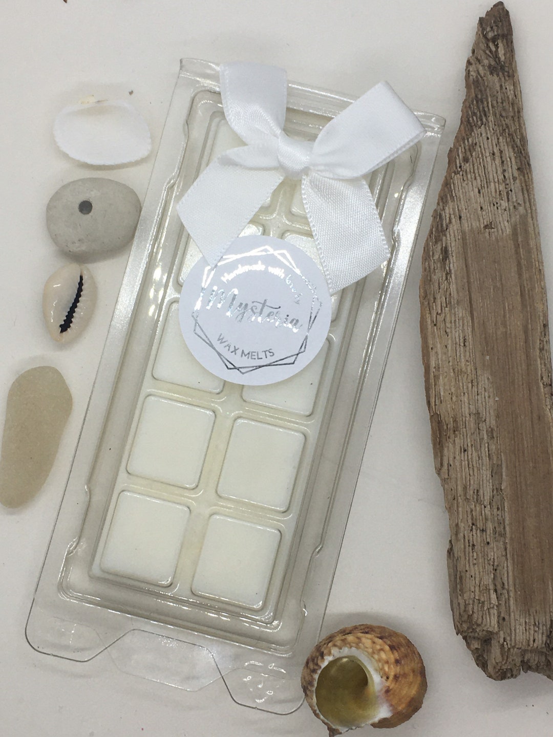 Rocksalt and Driftwood Clamshell Wax Melts, Clamshell, Beach Melts ...