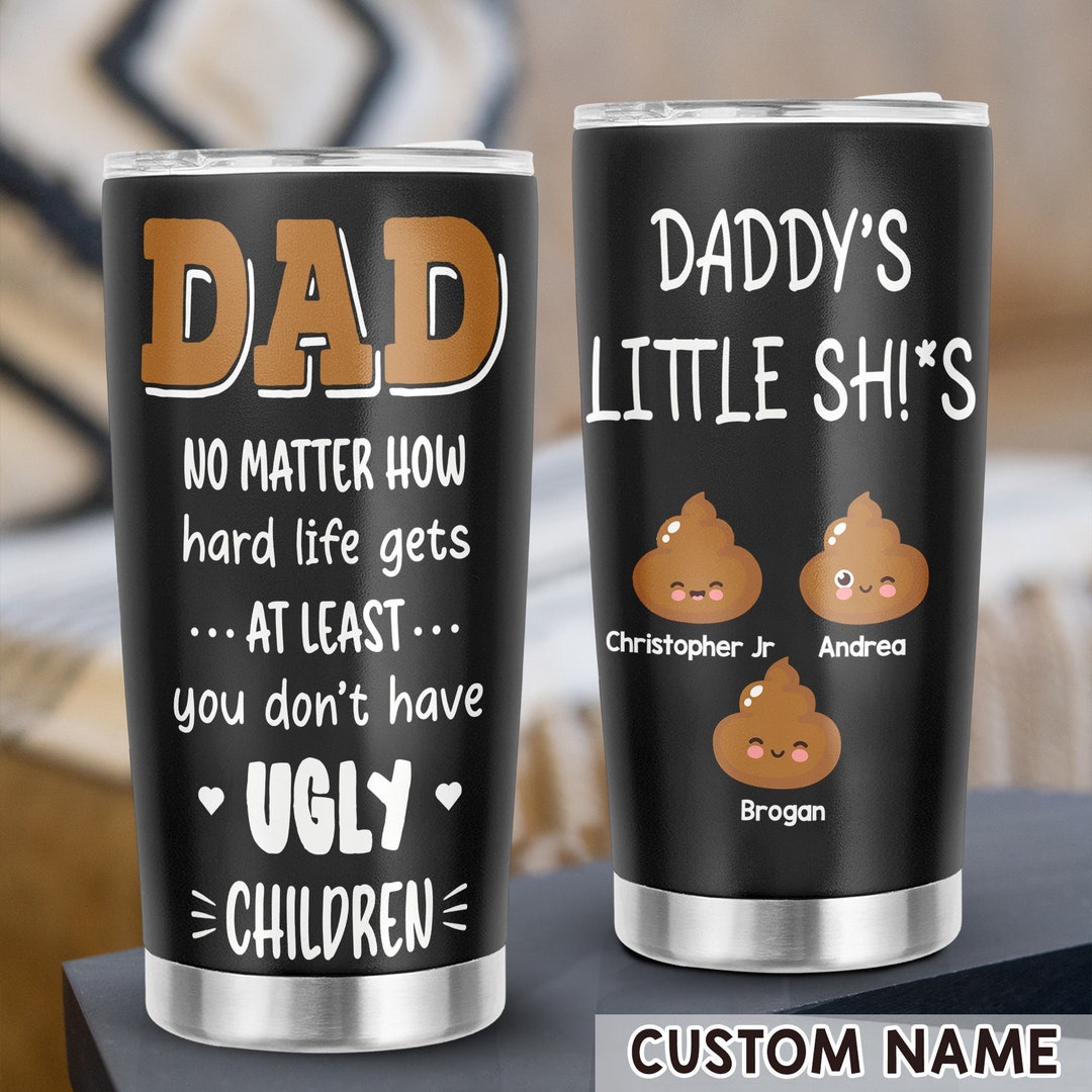 Funny Gift for Dad, Funny Dad Tumbler, Personalised Father's Day Gift ...