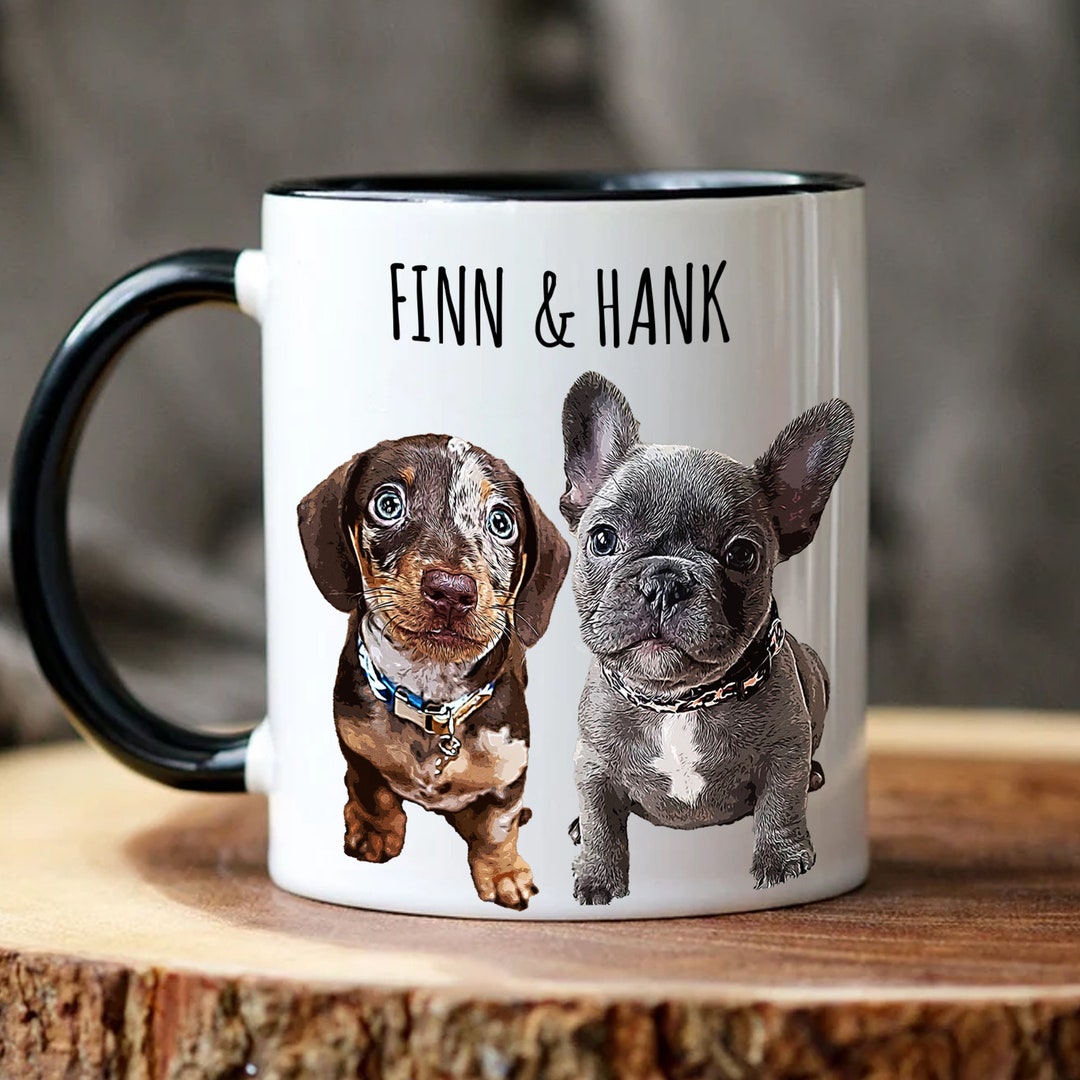 Fathers Day Gifts, Personalized Dog Photo Ceramic Mug Gifts for Dad ...