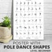 Printable Pole Dance Poster E - Etsy