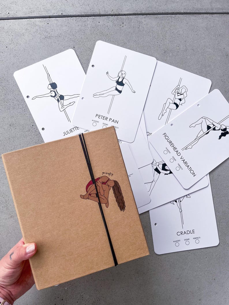 Pole Shapes Book for Beginners - Combo Cards - Etsy