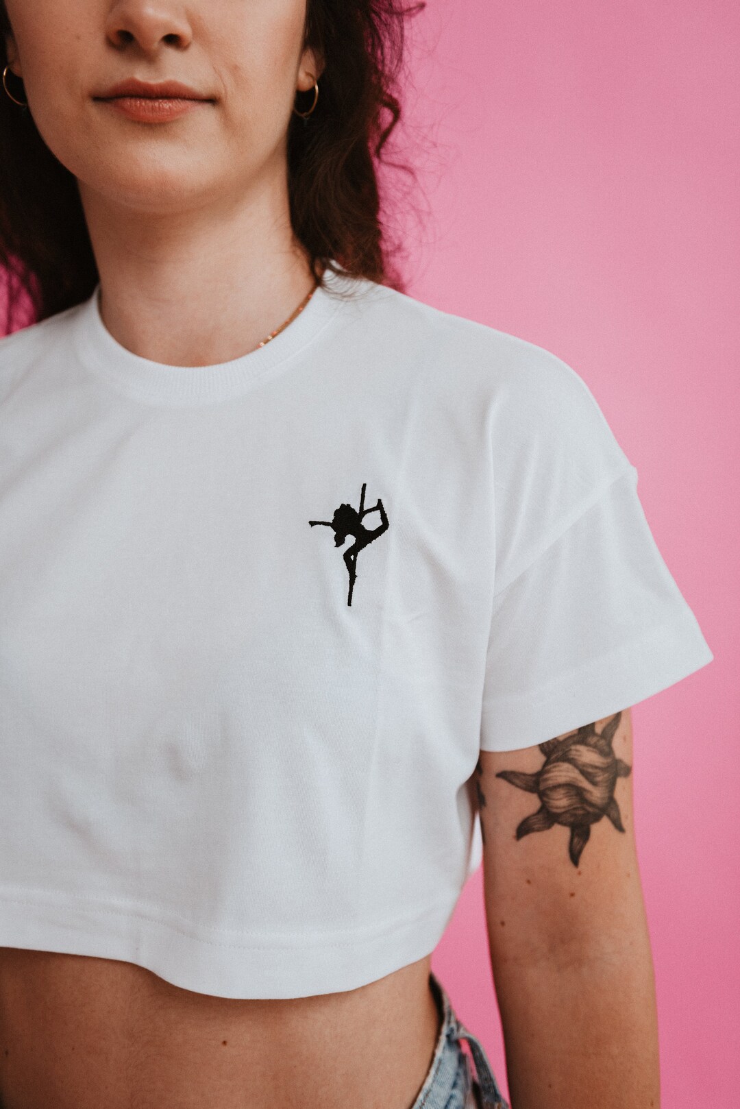 Pole Dance Crop Top T-shirt - Etsy