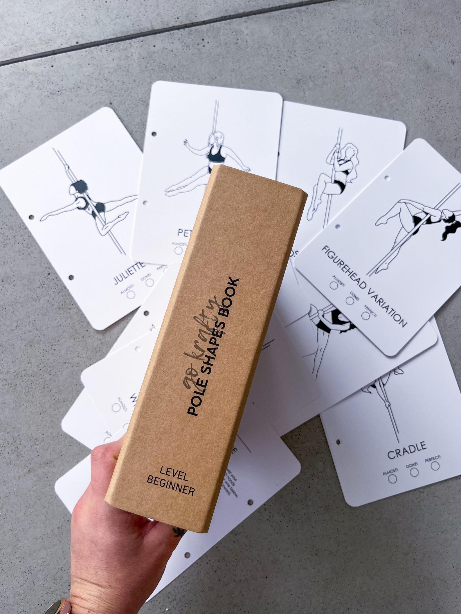 Pole Shapes Book for Beginners - Combo Cards - Etsy