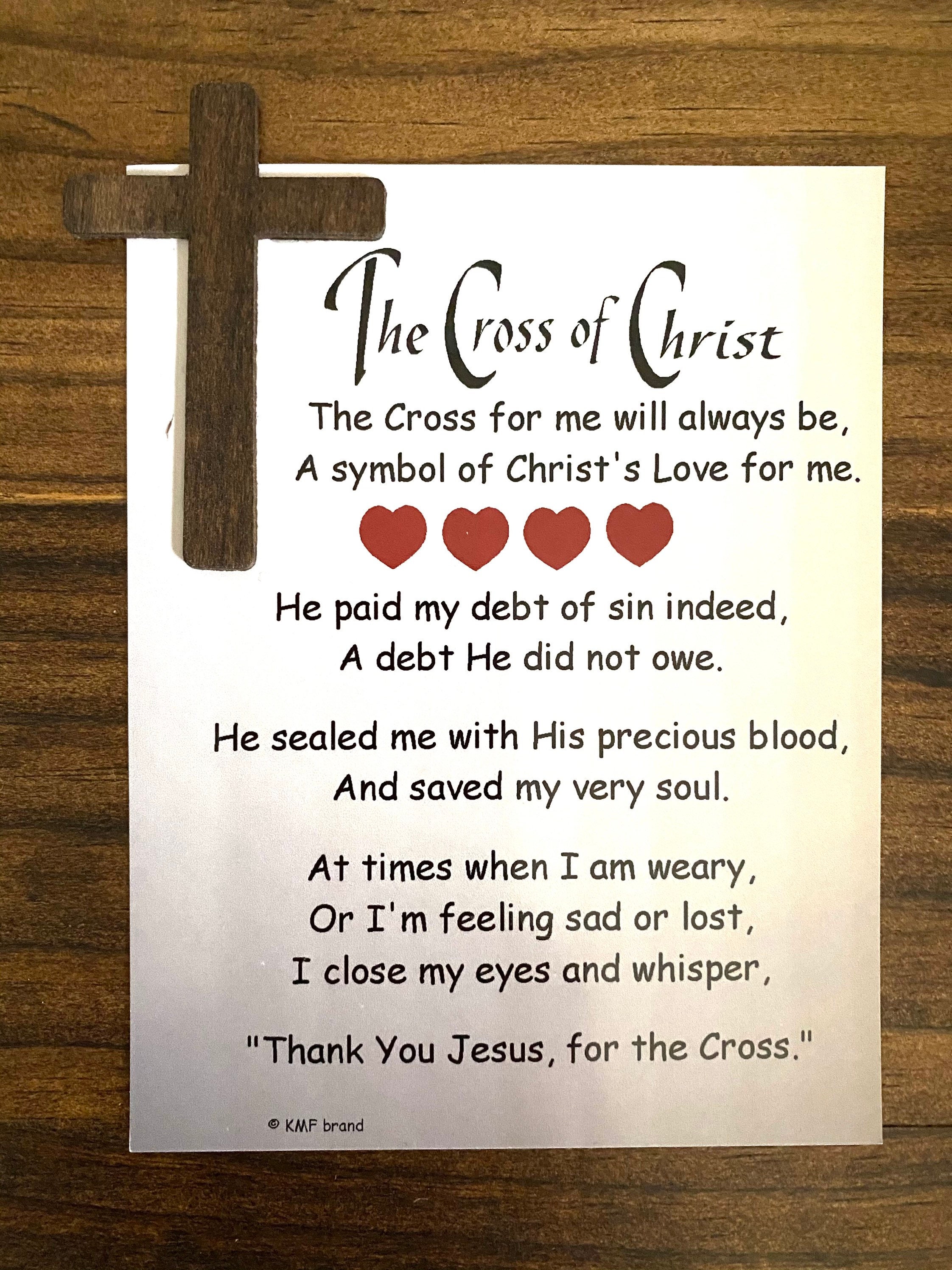 Cross of Christ Magnet, Christmas Gift, Christian Gifts, Christian ...