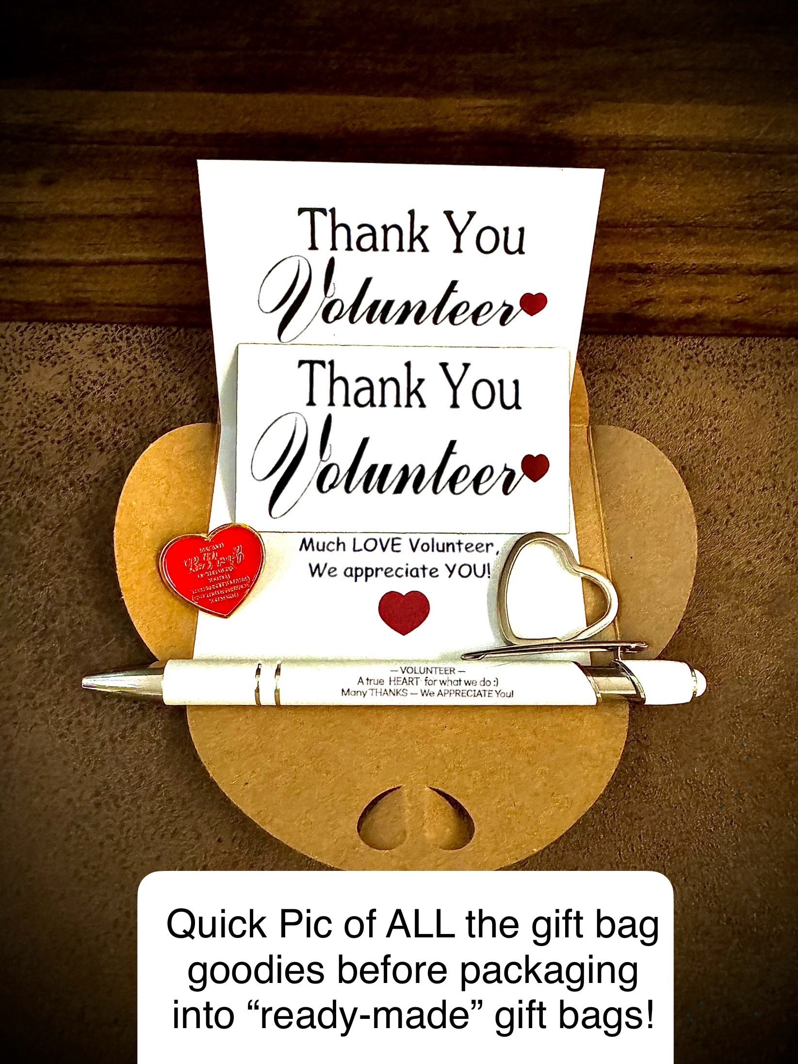 Small Volunteer Gift Bag, Volunteer Gift, Volunteer Appreciation Gift ...