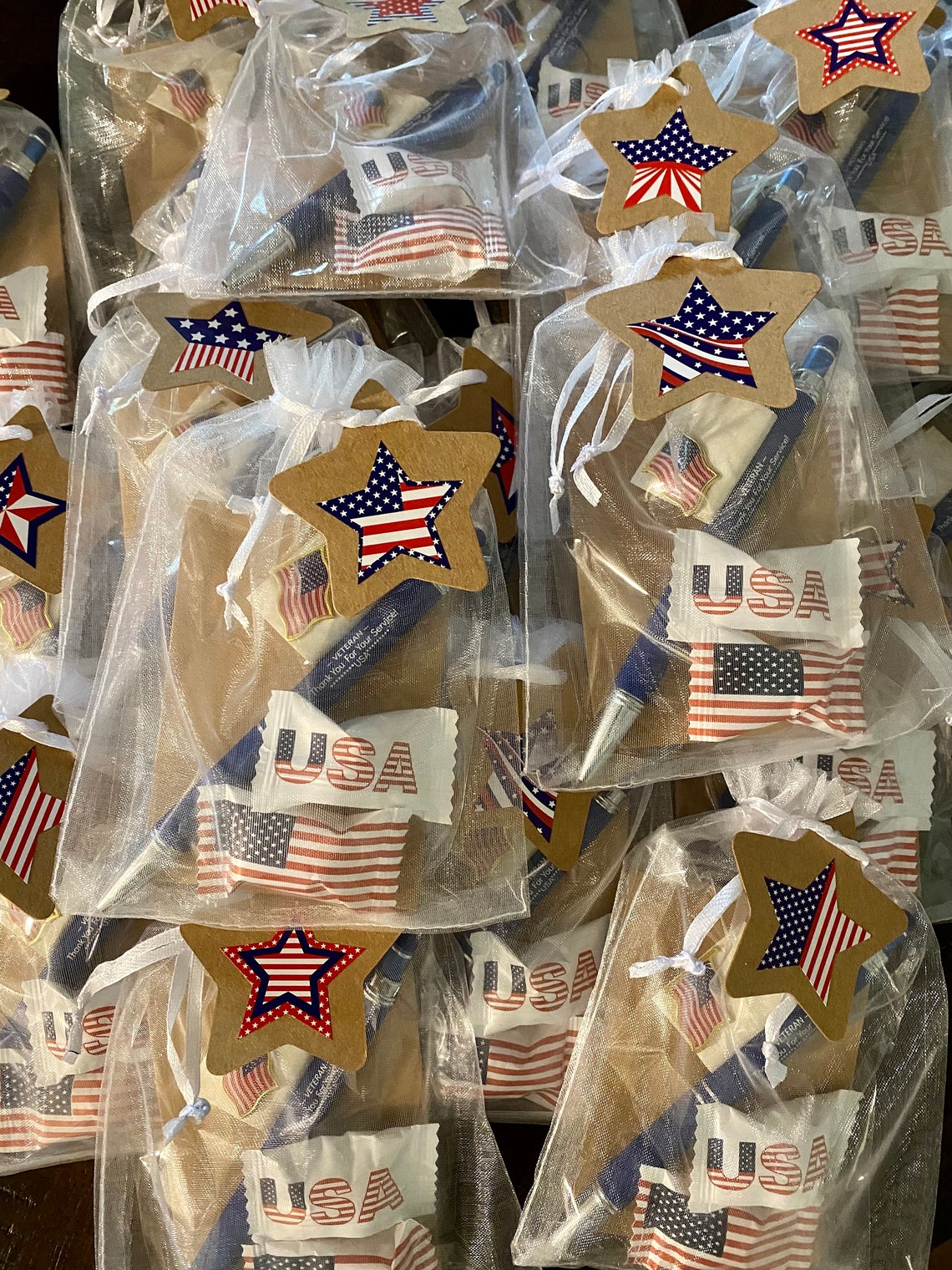 Small Veterans Gift Bag, Veterans Gift, Veterans Day Gift, Thank You ...