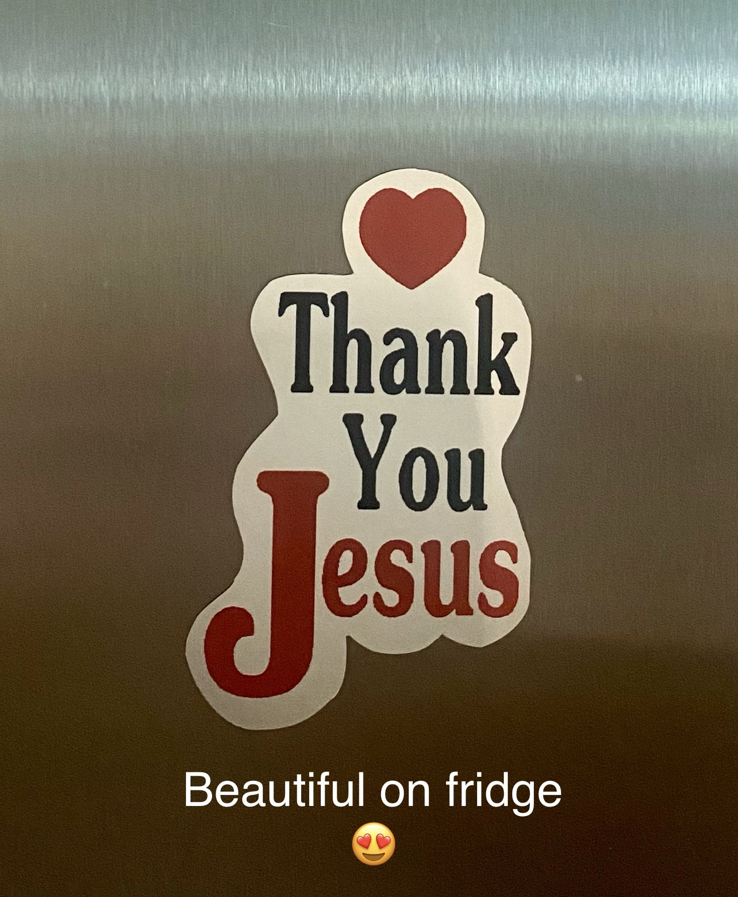 Thank You Jesus Magnet Pastor Appreciation All Occasion - Etsy