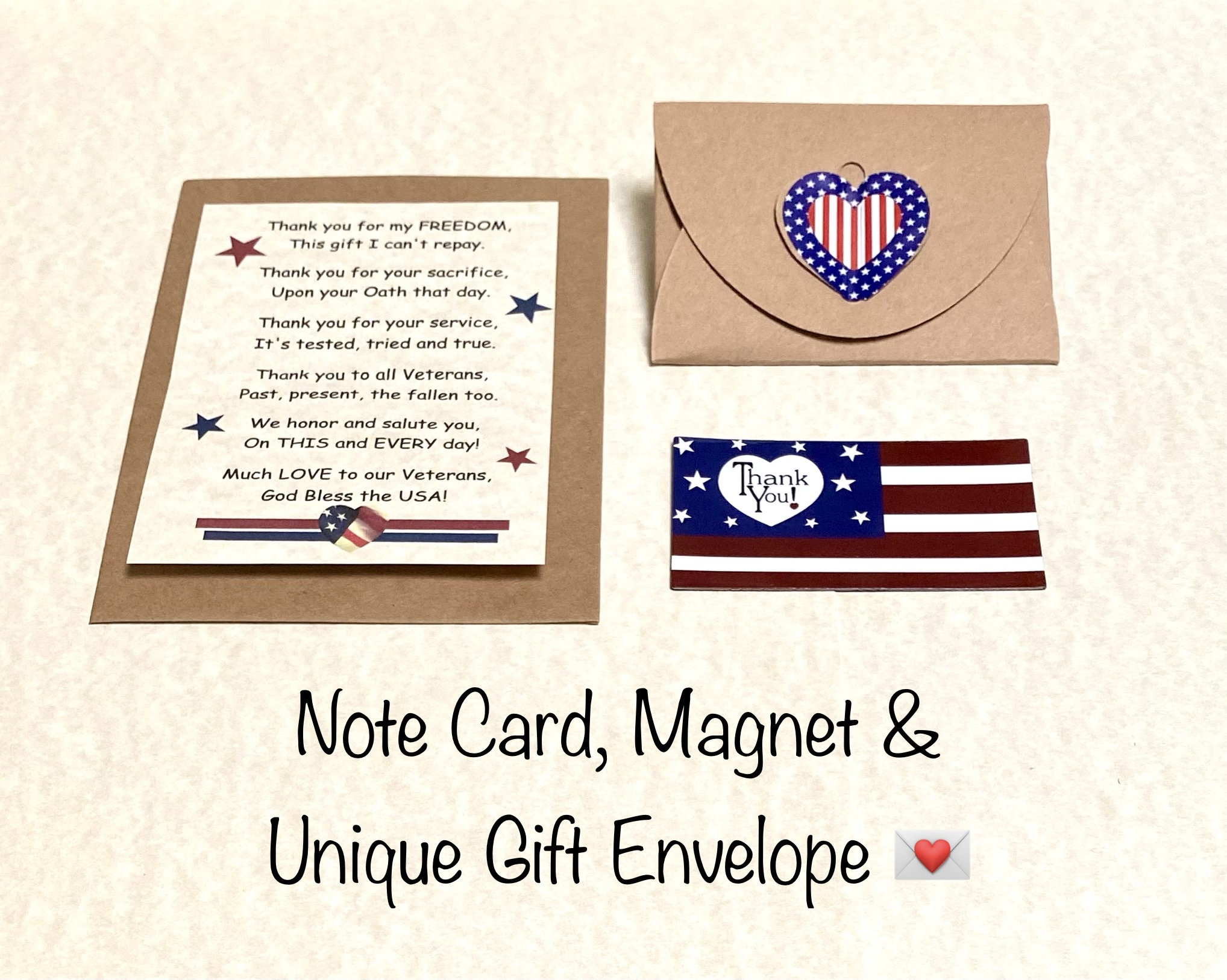 Veterans “thank You” Gift, Gifts Under 10, Veterans Gift, Veterans Day ...
