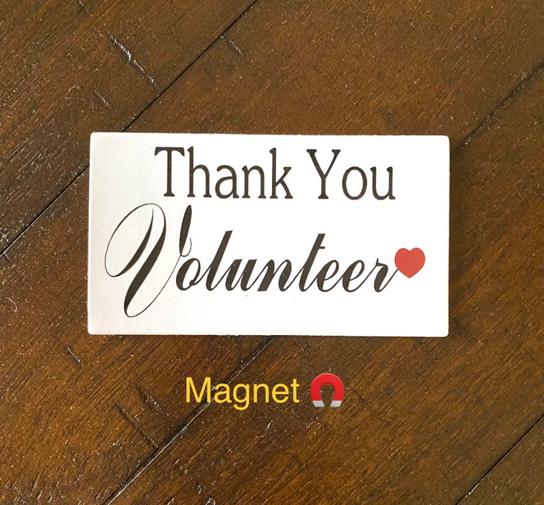 Thank You Volunteer Gift, Gifts Under 10, Volunteer Gifts, Volunteer ...