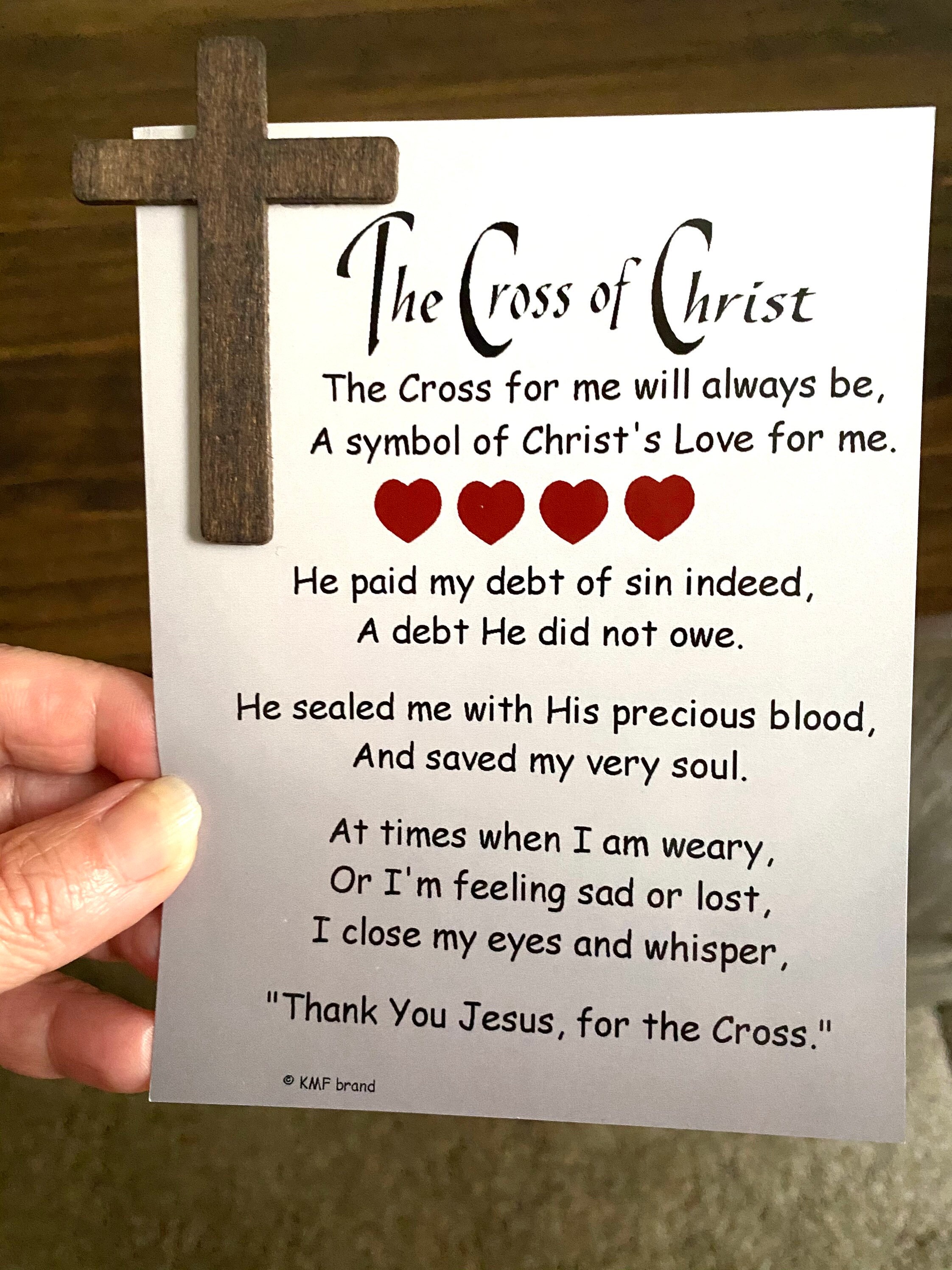 Cross of Christ Magnet, Christmas Gift, Christian Gifts, Christian ...