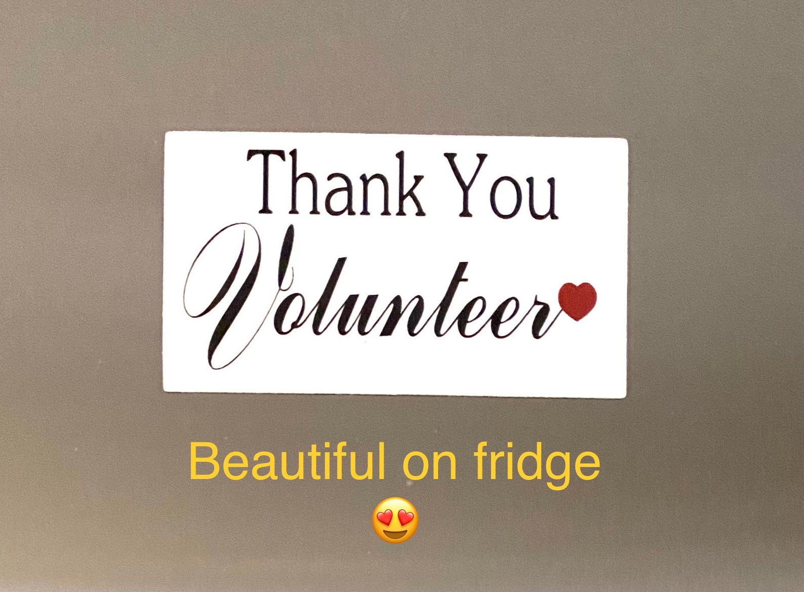 Thank You Volunteer Gift, Gifts Under 10, Volunteer Gifts, Volunteer ...