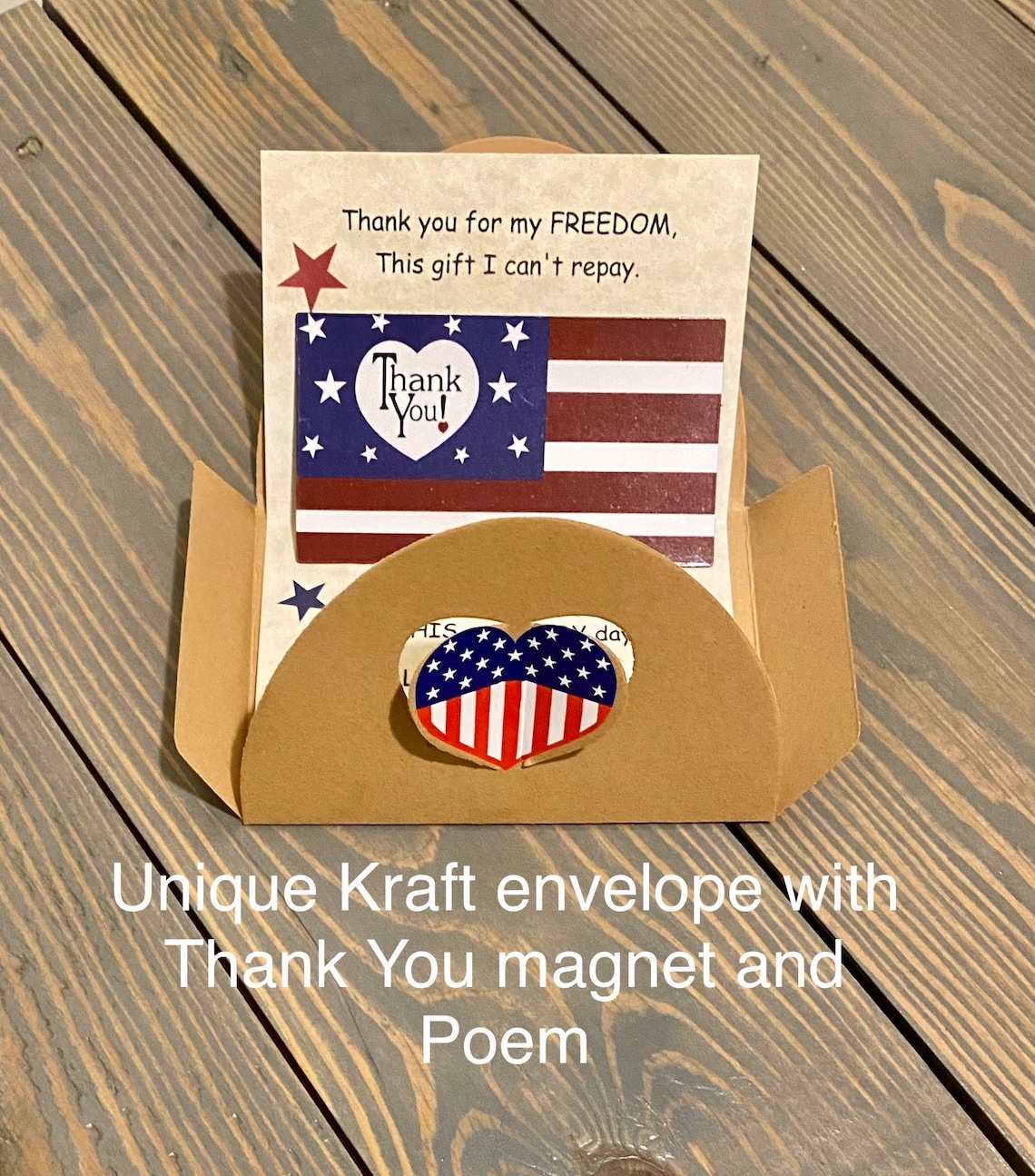 Small Veterans Gift Bag, Veterans Gift, Veterans Day Gift, Thank You ...