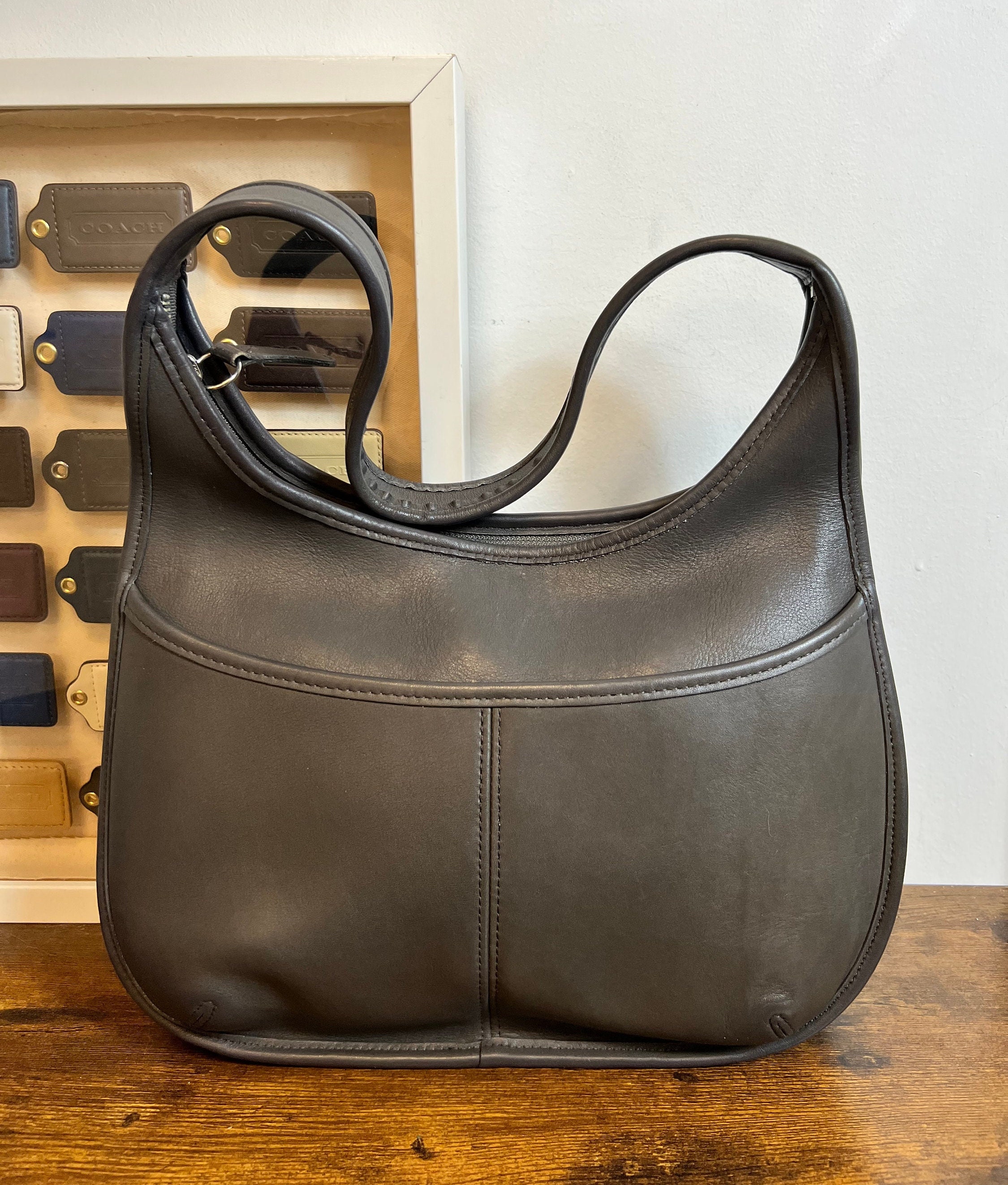 Rare- Grey Vintage Coach Ergo 9033 - Etsy Rare- Grey Vintage Coach Ergo 9033 - Etsy