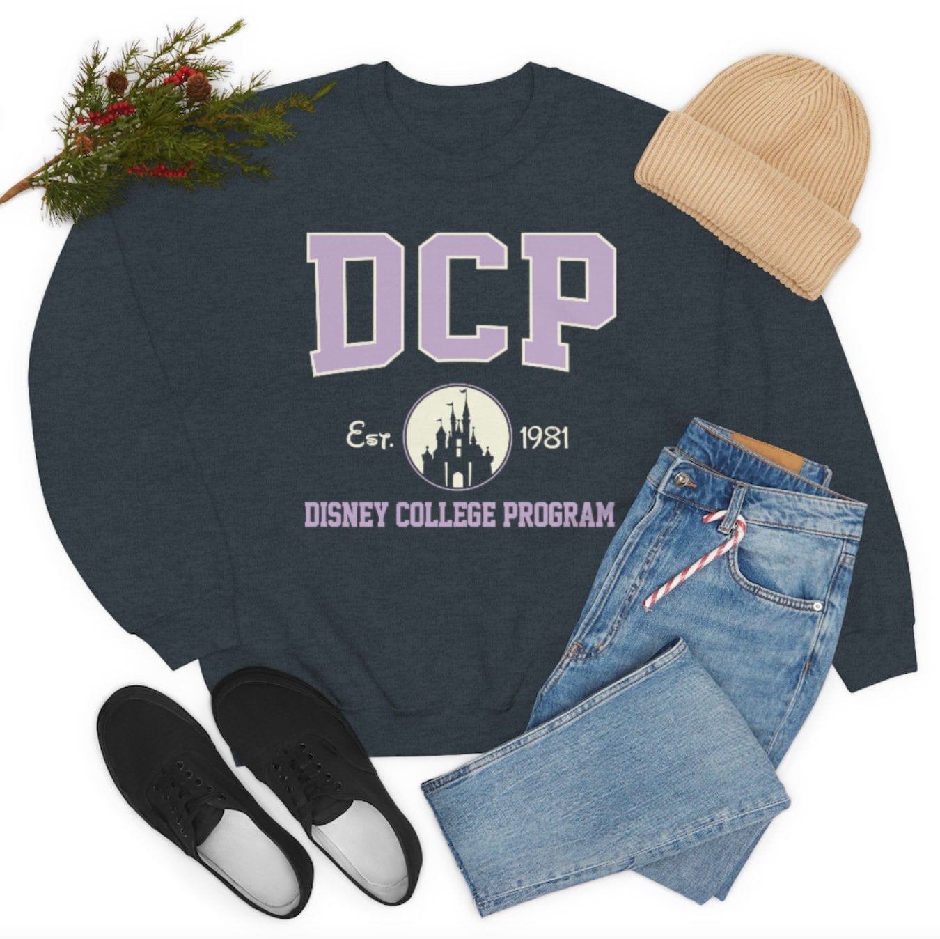 DCP Sweatshirt, College Program Shirt, Cute Disney Shirt, Fall ...