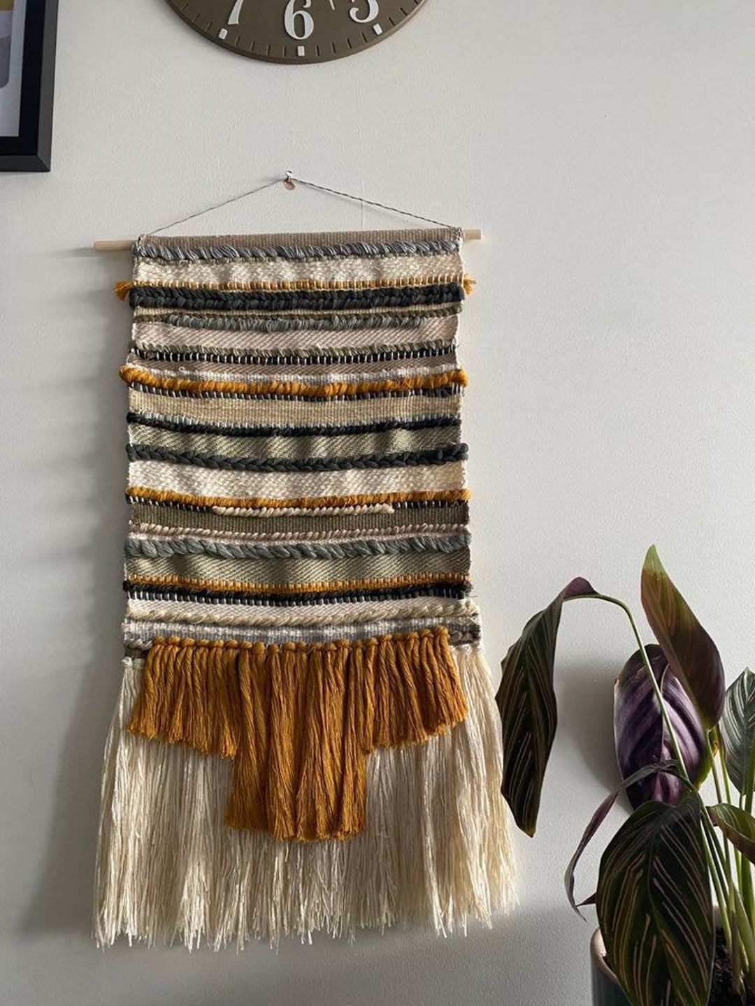 Mulberry - Woven Wall Hanging / Wall Art / Tapestry - Etsy