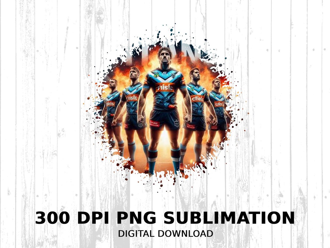 Nrl Png, Sublimation Designs, Rugby League Png, Australia Rugby Team - Etsy