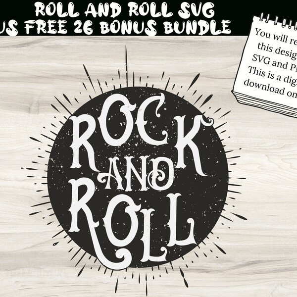 Rock N Roll - Etsy