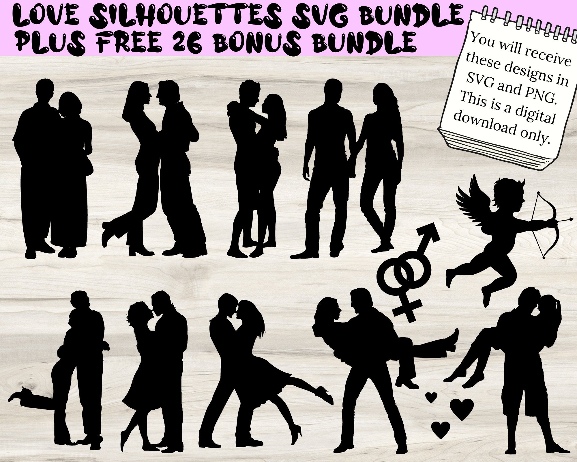 Couple Clipart Love Svg Wedding Svg Couples Svg Marriage - Etsy Australia