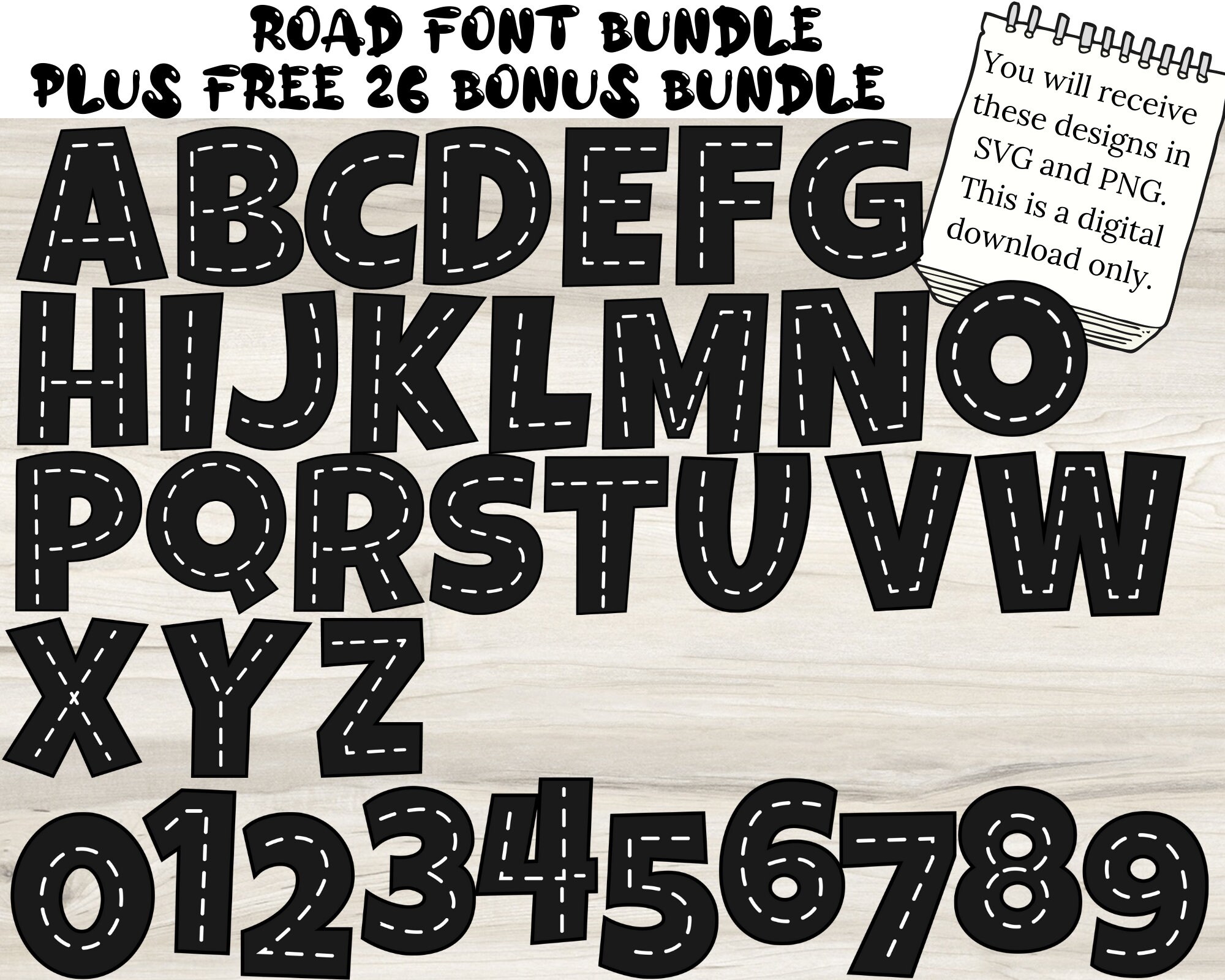 Alphabet Svg Letters Svg Road Font Car Racing Race Car - Etsy UK