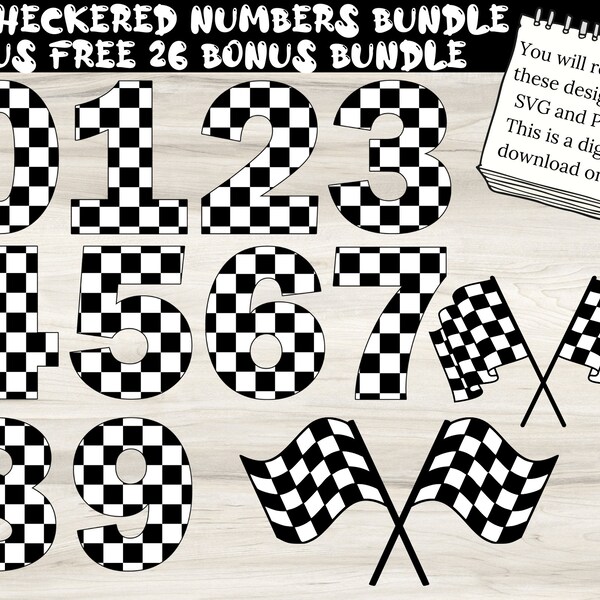 Checkered Flag - Etsy