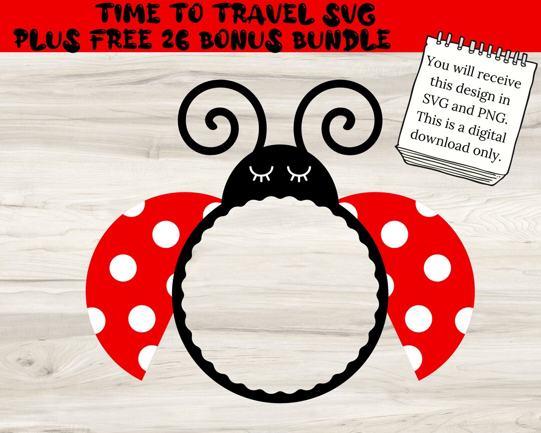 Ladybug Svg, Ladybug Clipart, Insect Svg, Love Bug Svg, Ladybug ...