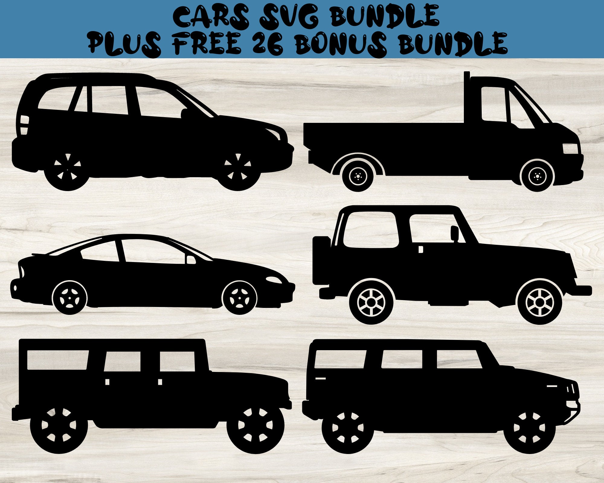 Car Svg Car Clipart Cars Svg Truck Svg Car Decal Svg Car - Etsy