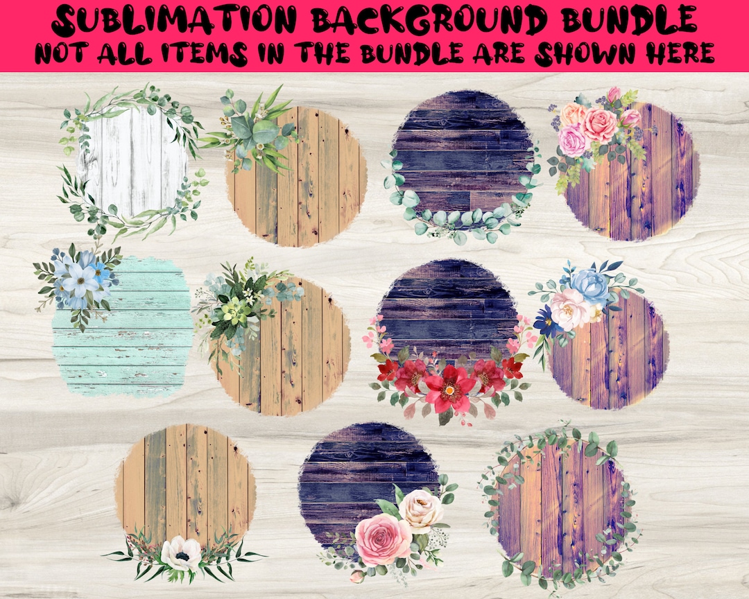 250 Sublimation Background Bundle, Sublimation Background Designs ...