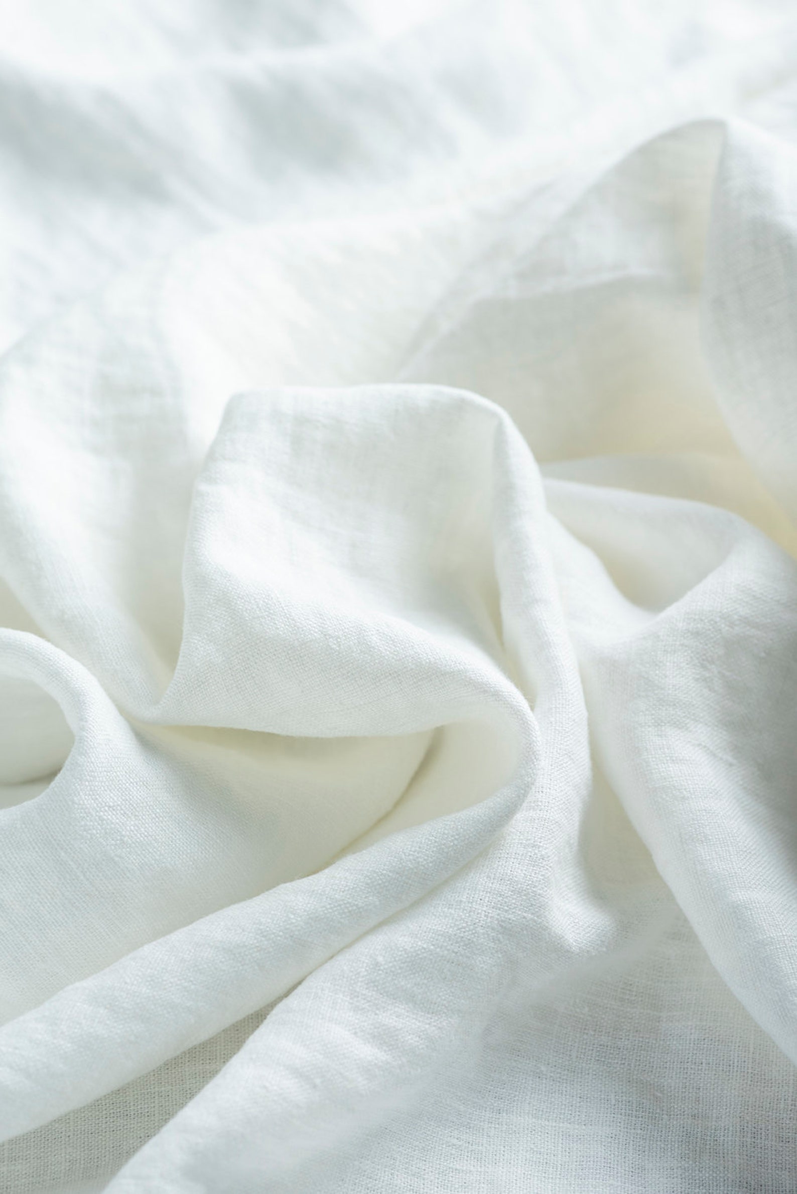 Natural Linen Fabric Flax Pure Softened Linen 100% Soft - Etsy