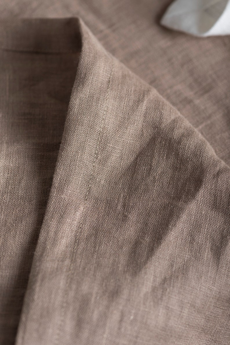 Linen Table Runner in Sand Color Stonewashed Linen Table - Etsy