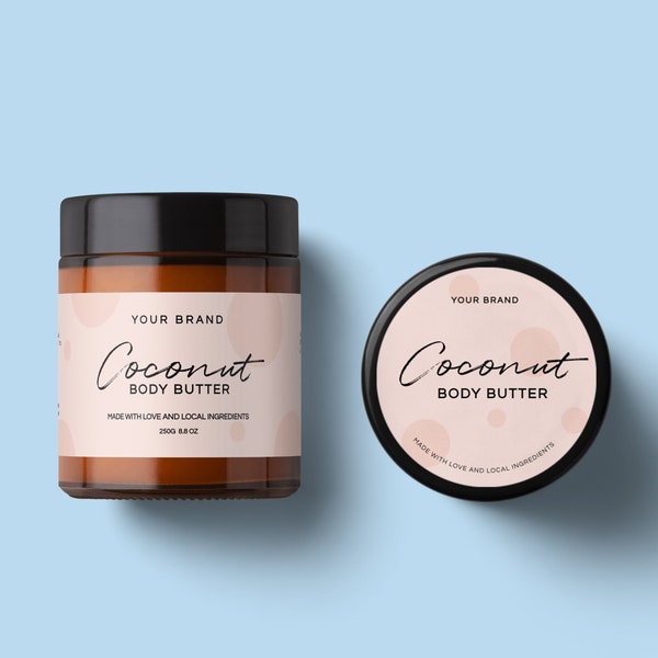 Body Butter Labels Stickers - Etsy