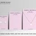 Minimal Jewelry Display Cards Custom Earring Display Cards - Etsy