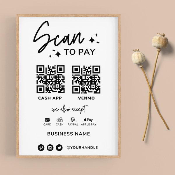 Payments Accepted Sign - Etsy