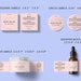 Editable Body Product Labels, Cosmetic Labels Printable, DIY Body ...