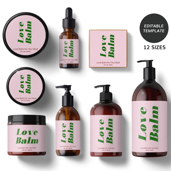 Skin Care Labels - Etsy