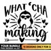 Whatcha Making Svg Files for Cricut, What Cha, Penguin, Crafting Room ...