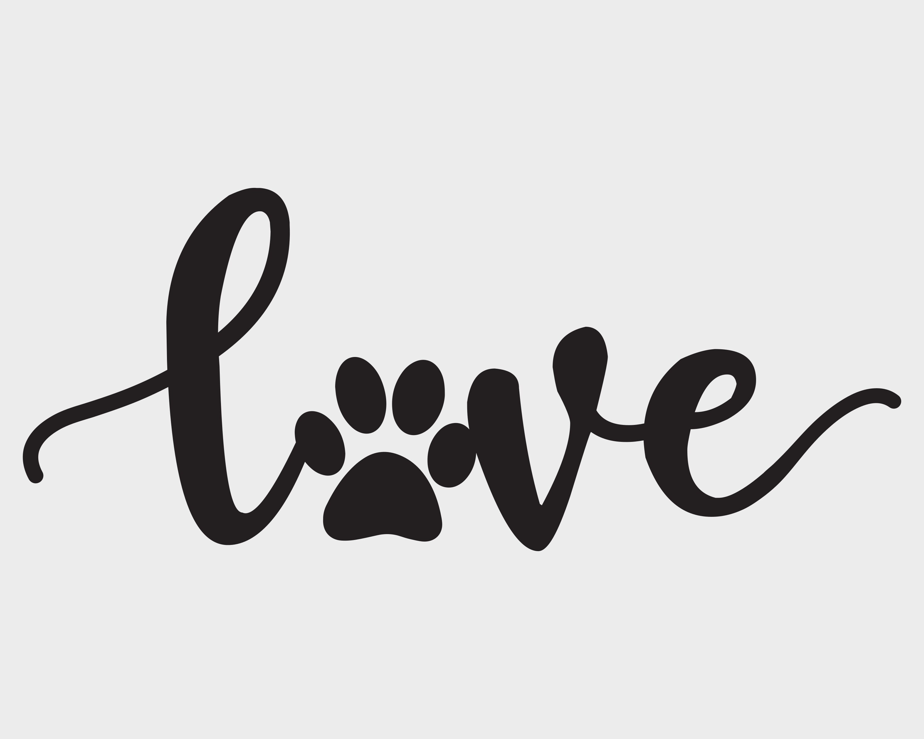 Dog Paw Love Sign Svg Png Files for Cricut Dog Mom Svg - Etsy