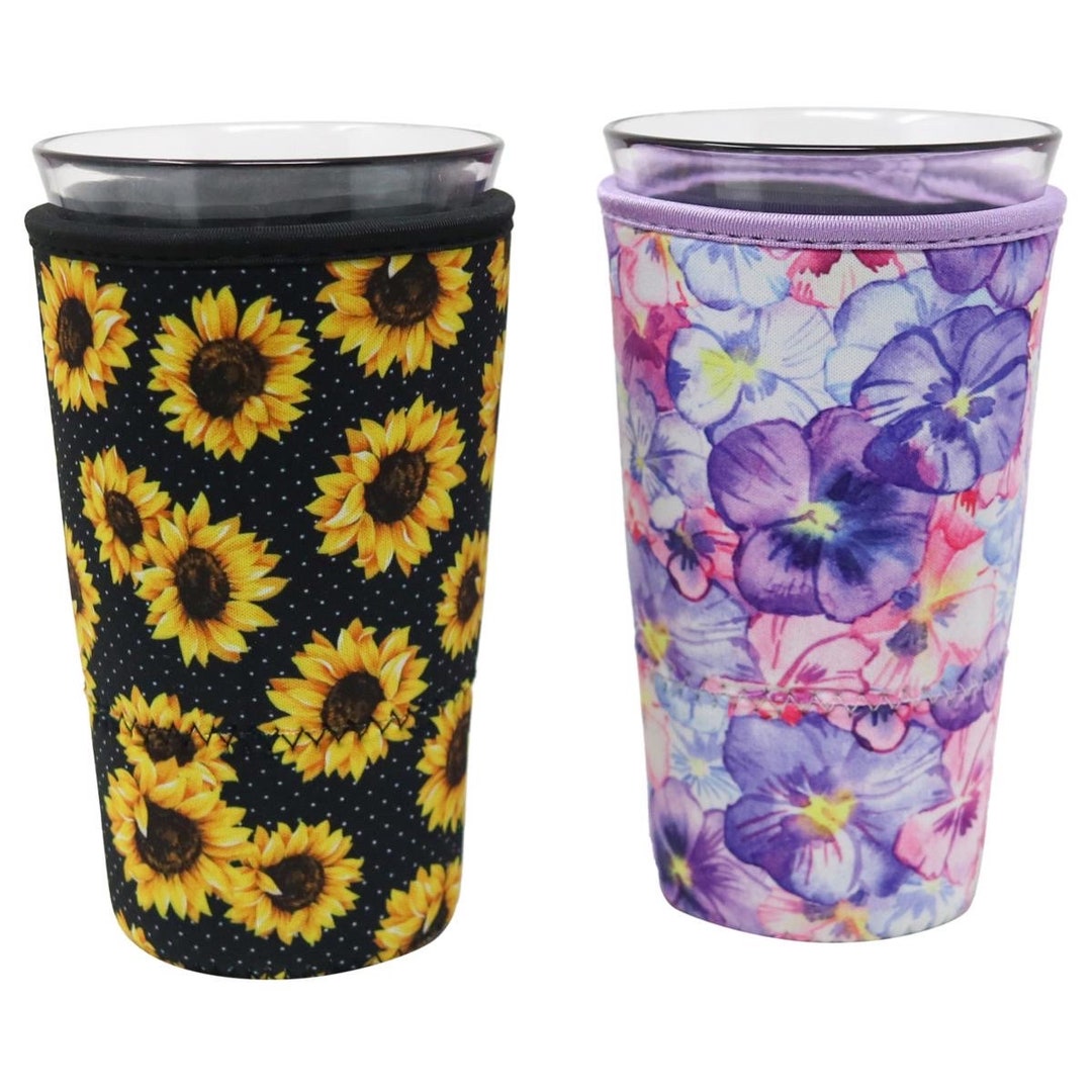 Iced Coffee Sleeve Iced Coffee Coozie Drink Coozie Leopard Print Coozie ...