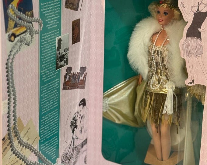 Barbie 1920's Flapper Doll the Great Eras Collection #4063 NRFB 1993 ...