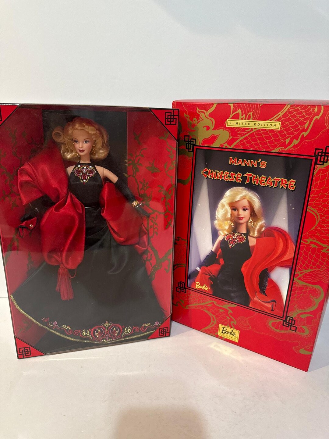 Mann's Chinese Theatre Barbie Limited Edition Vintage 1999 Mattel 24636 ...