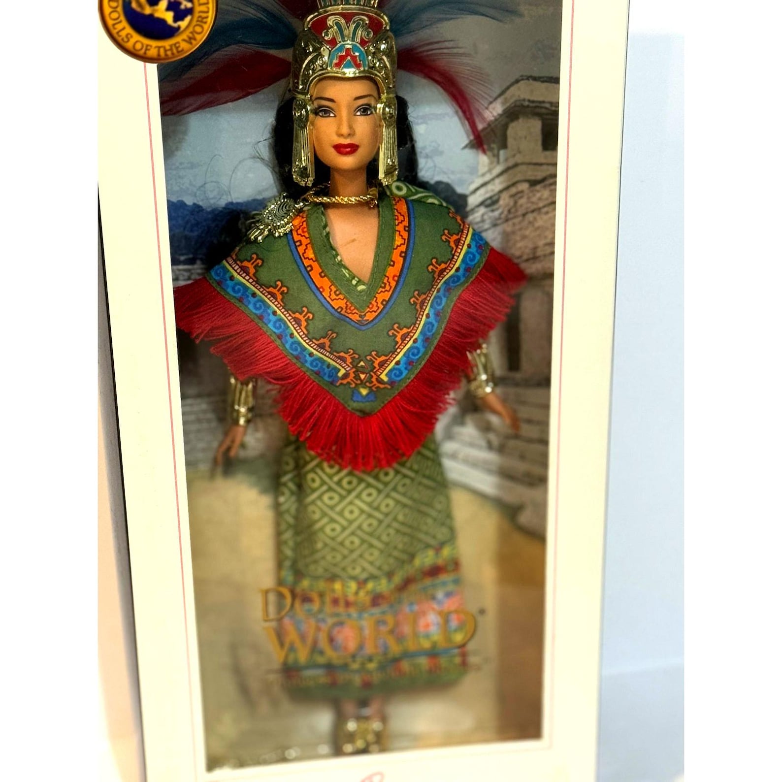 Barbie Princess of Ancient Mexico Dolls of the World Pink Label - Etsy