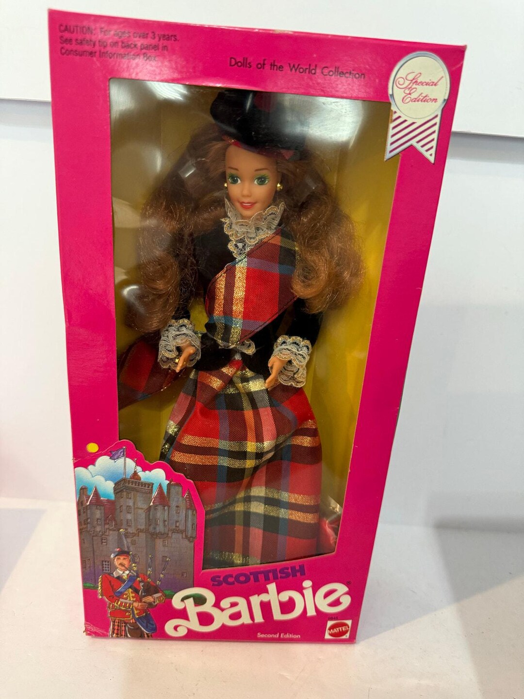 Vintage 1990 Scottish Barbie International Doll Collection Mattel NOS ...