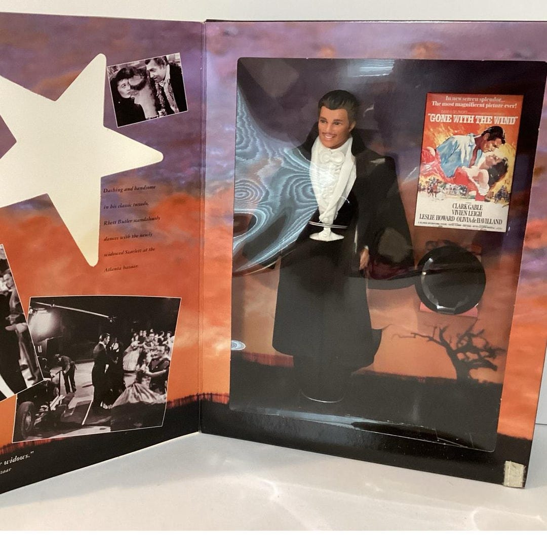 Barbie Ken as Rhett Butler Gone With the Wind Vintage 1994 NRFB #12741 ...