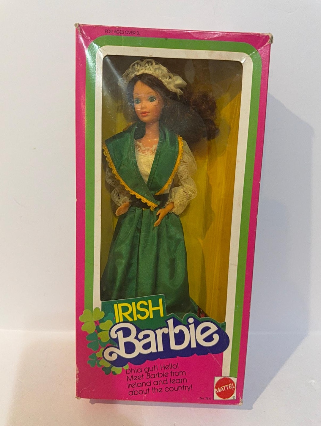 IRISH Barbie Dolls of the World 7517 Mattel VINTAGE 1983 IRELAND - Etsy