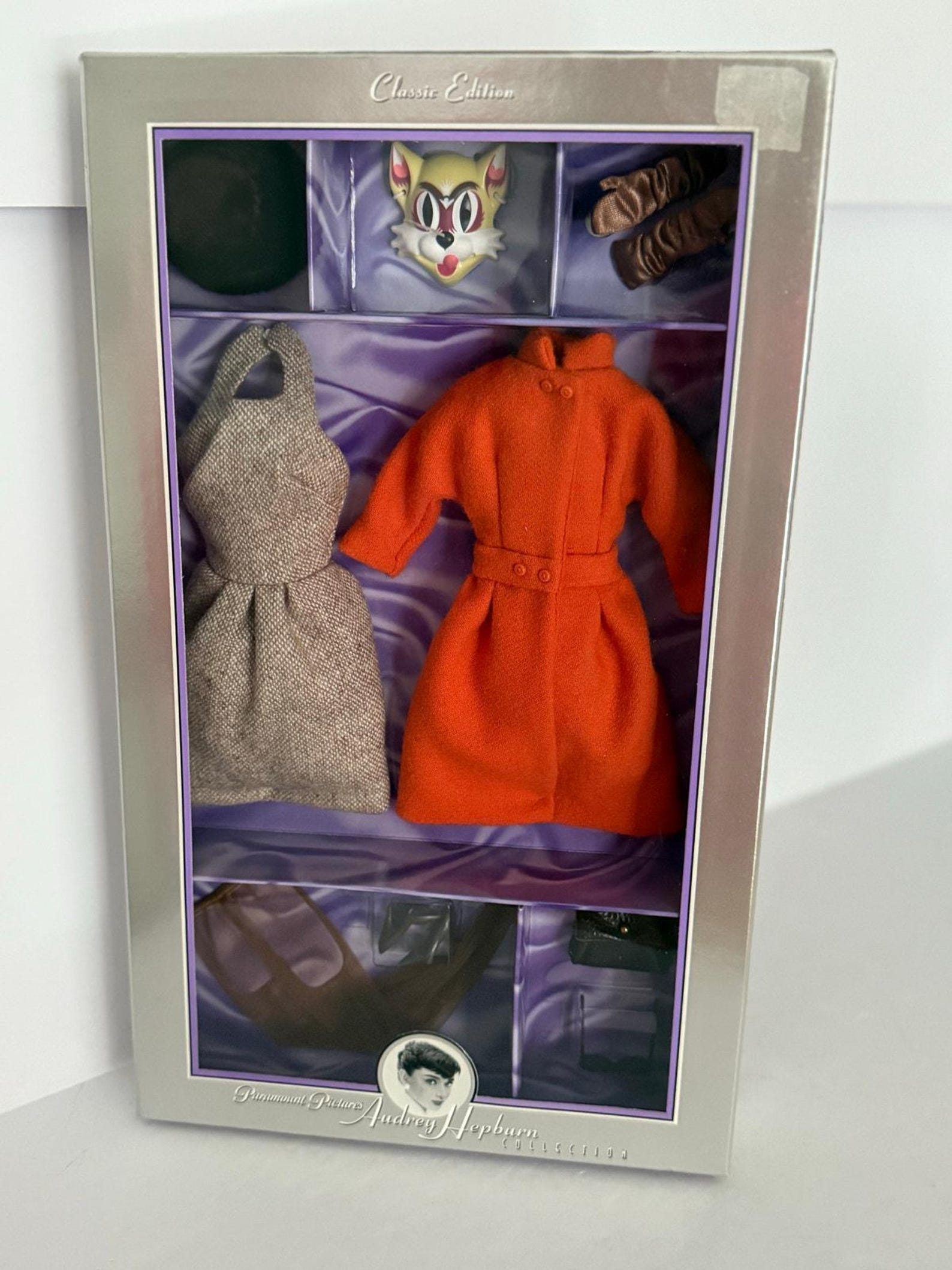 Barbie Audrey Hepburn Cat Mask Outfit Collection Classic Edition NRFB ...