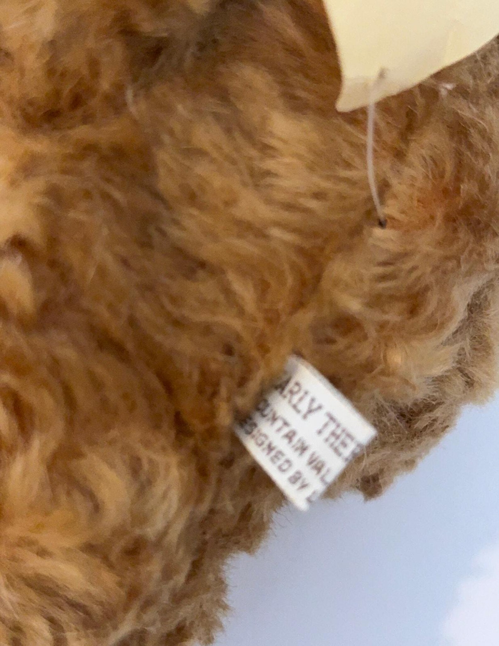 Vintage Bearly There Teddy Bear Mr Everything Linda Spiegel Jointed - Etsy